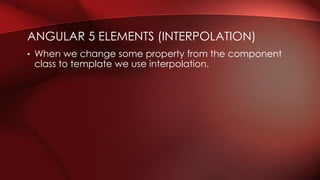 Say hello world with angular 5 | PPT