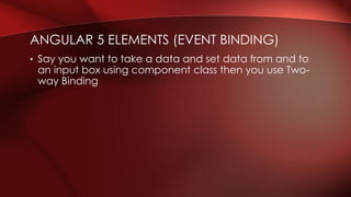 Say hello world with angular 5 | PPT