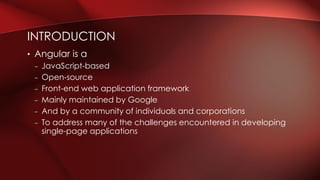 Say hello world with angular 5 | PPT