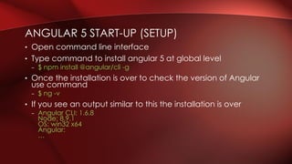 Say hello world with angular 5 | PPT