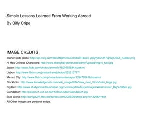 Saying Hello To The World | PPT