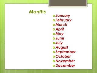 Saying dates | PPTX