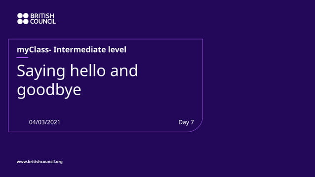 Saying hello and goodbye in English.pptx