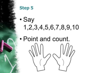 Saying numbers 1 | PPTX