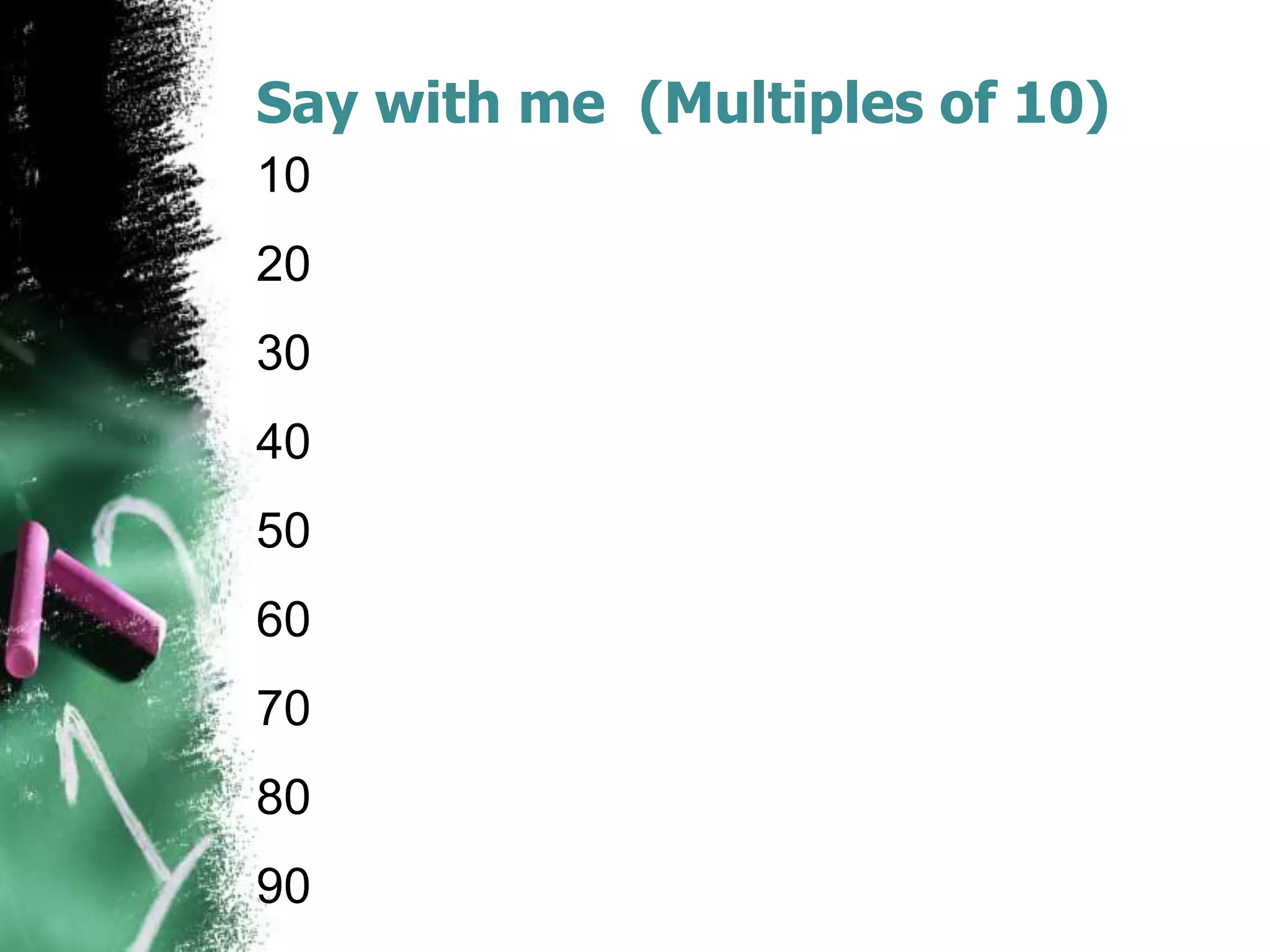 Saying numbers 3 | PPT