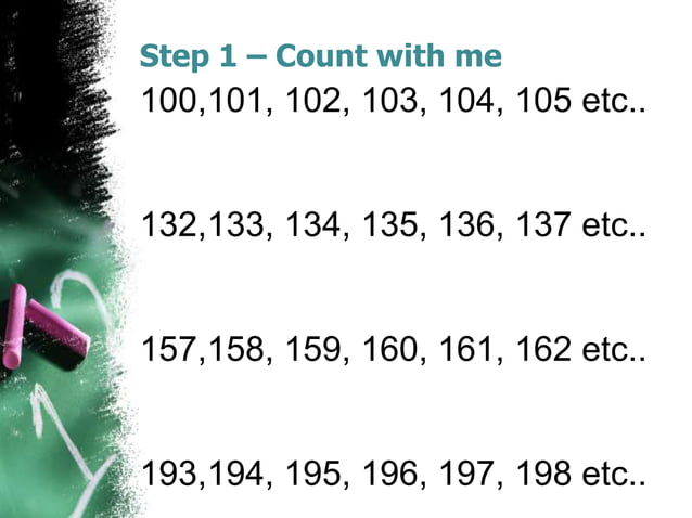 Saying numbers 6 | PPTX