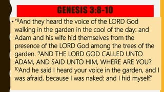 Saying yes to divine call (Pst Richard Wanambuko) | PPT