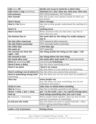 Sayitbetter phraseguide | PDF | Career Advice | Careers