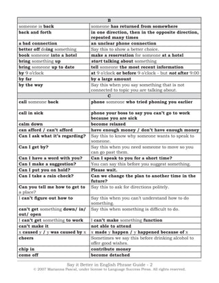 Sayitbetter phraseguide | PDF | Career Advice | Careers