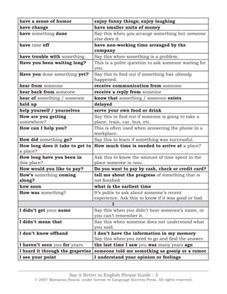 Sayitbetter phraseguide | PDF | Career Advice | Careers