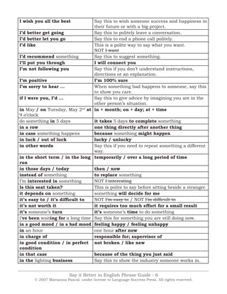 Sayitbetter phraseguide | PDF | Career Advice | Careers