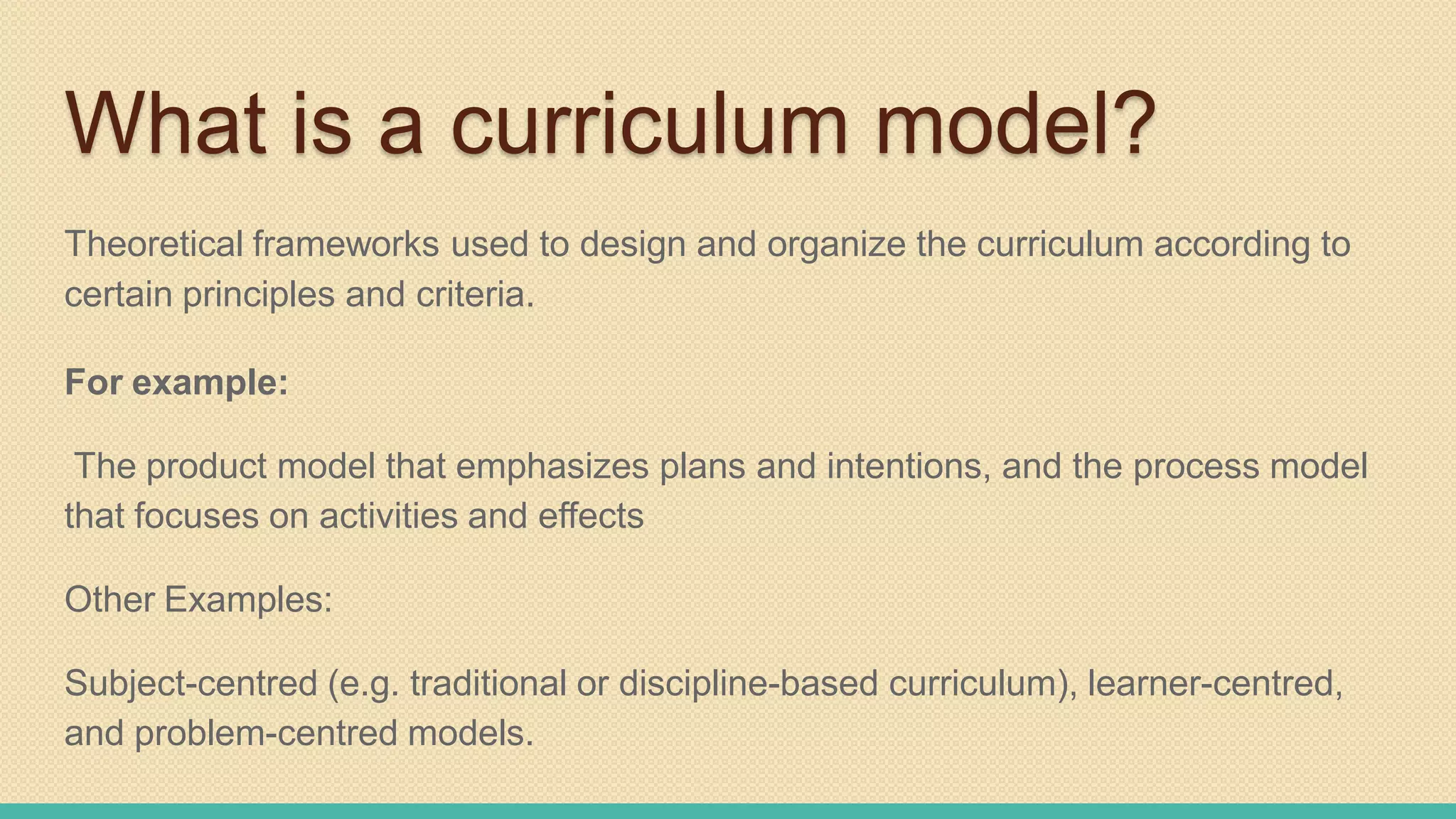 Saylor- Alexander Model of Curriculum - Copy.pptx