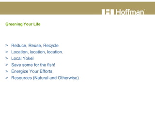 Greening Your Life | PDF