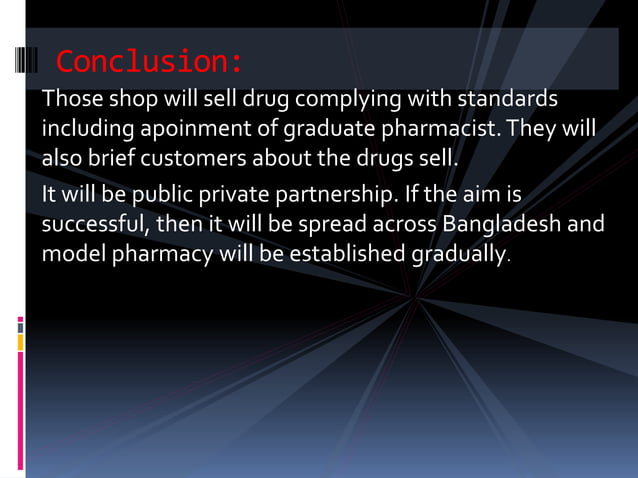 model pharmacy slide | PPTX