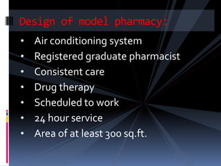 model pharmacy slide | PPTX