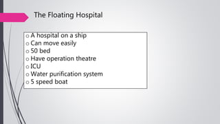 Floating Hospital | PPTX