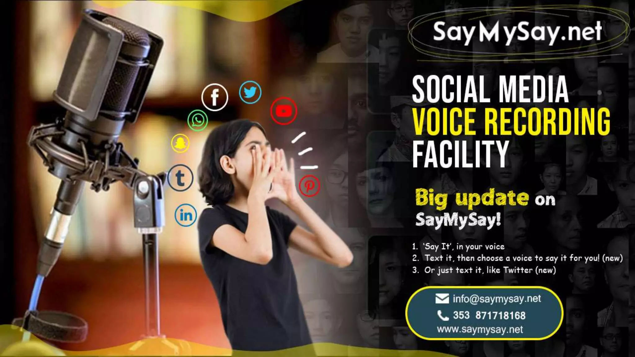 Say my say share your own voice | PPT