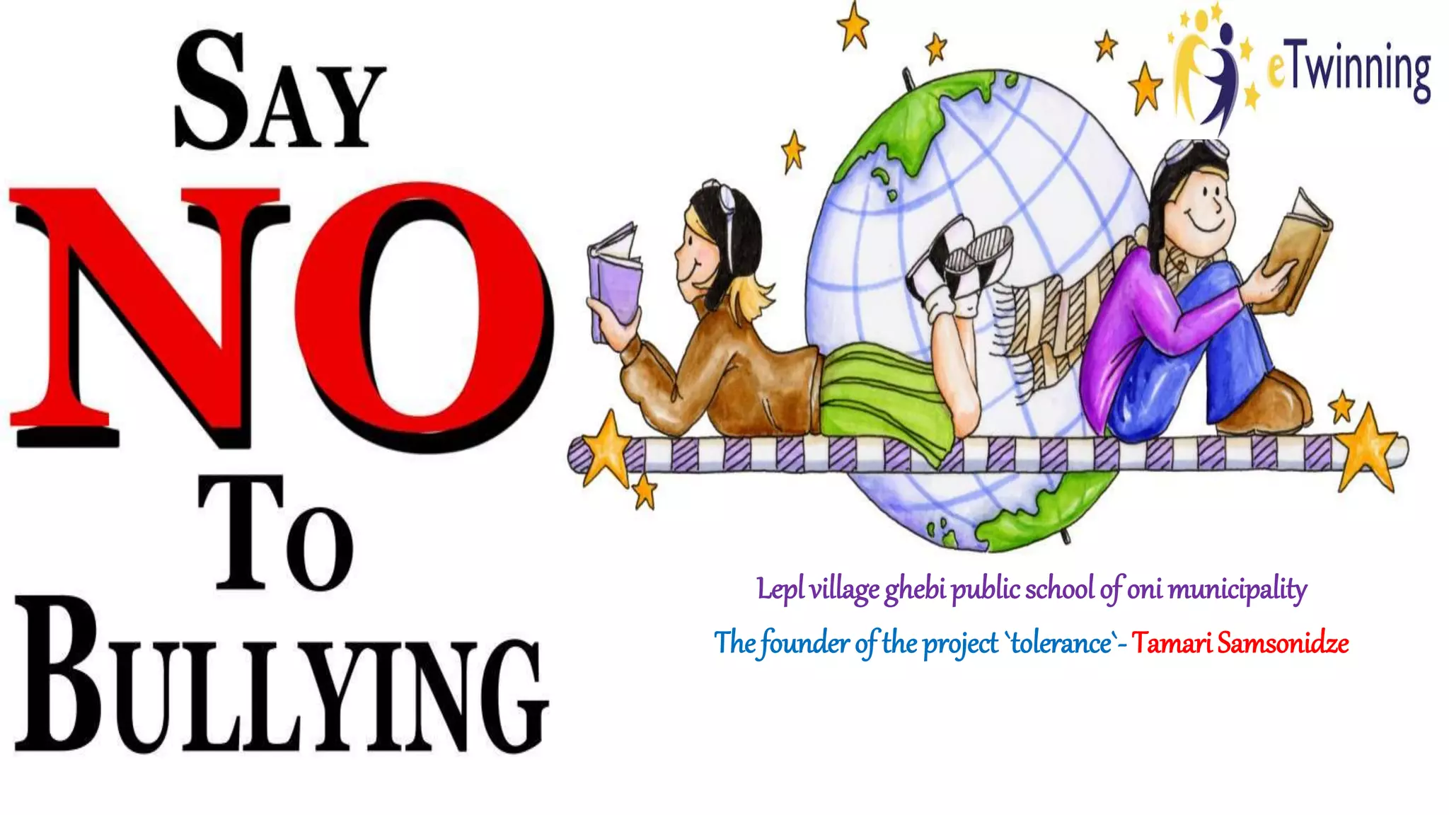 Say No To bullying | PPTX