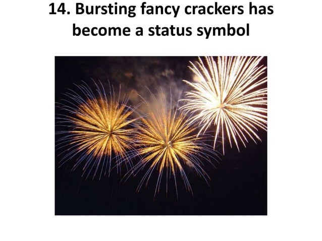 Say no to crackers, save environment, ecofriendly diwali | PPTX ...