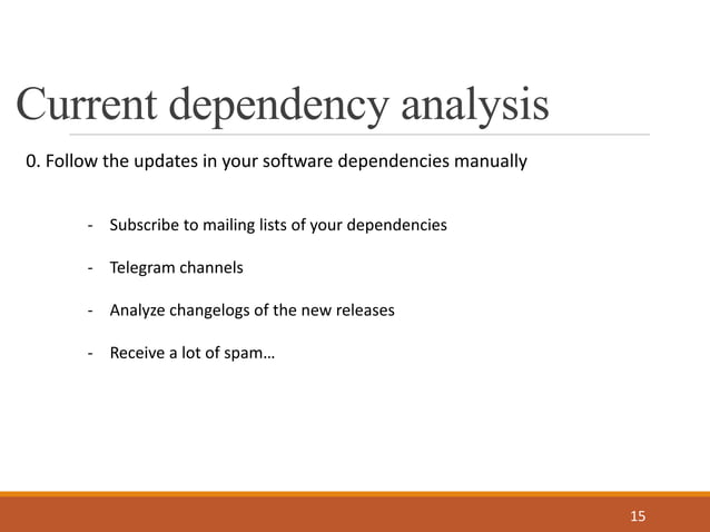 Say No To Dependency Hell | PPT