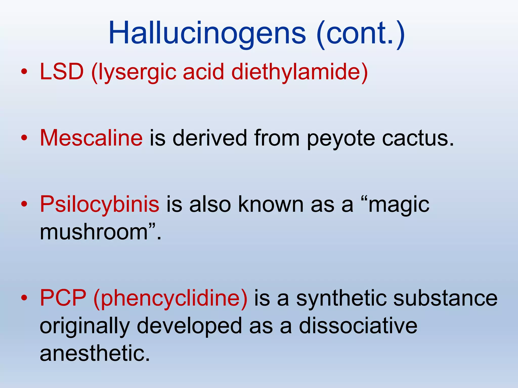 Say no to Addiction- Drugs and Types | PPTX