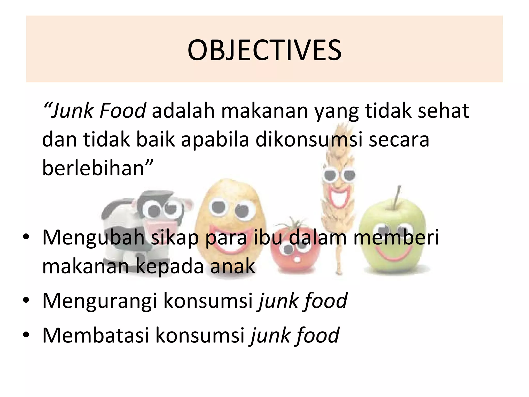 Say No To Junk Food ! | PPT