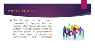 Say no to plastic | PPTX