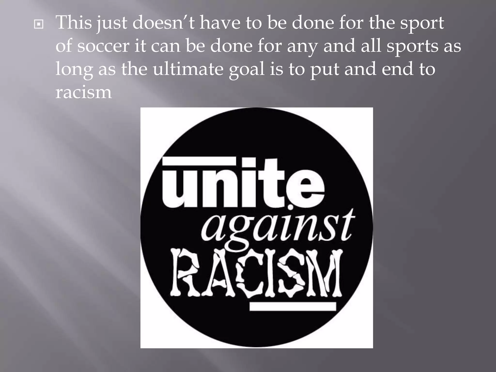 Say no to racism | PPTX