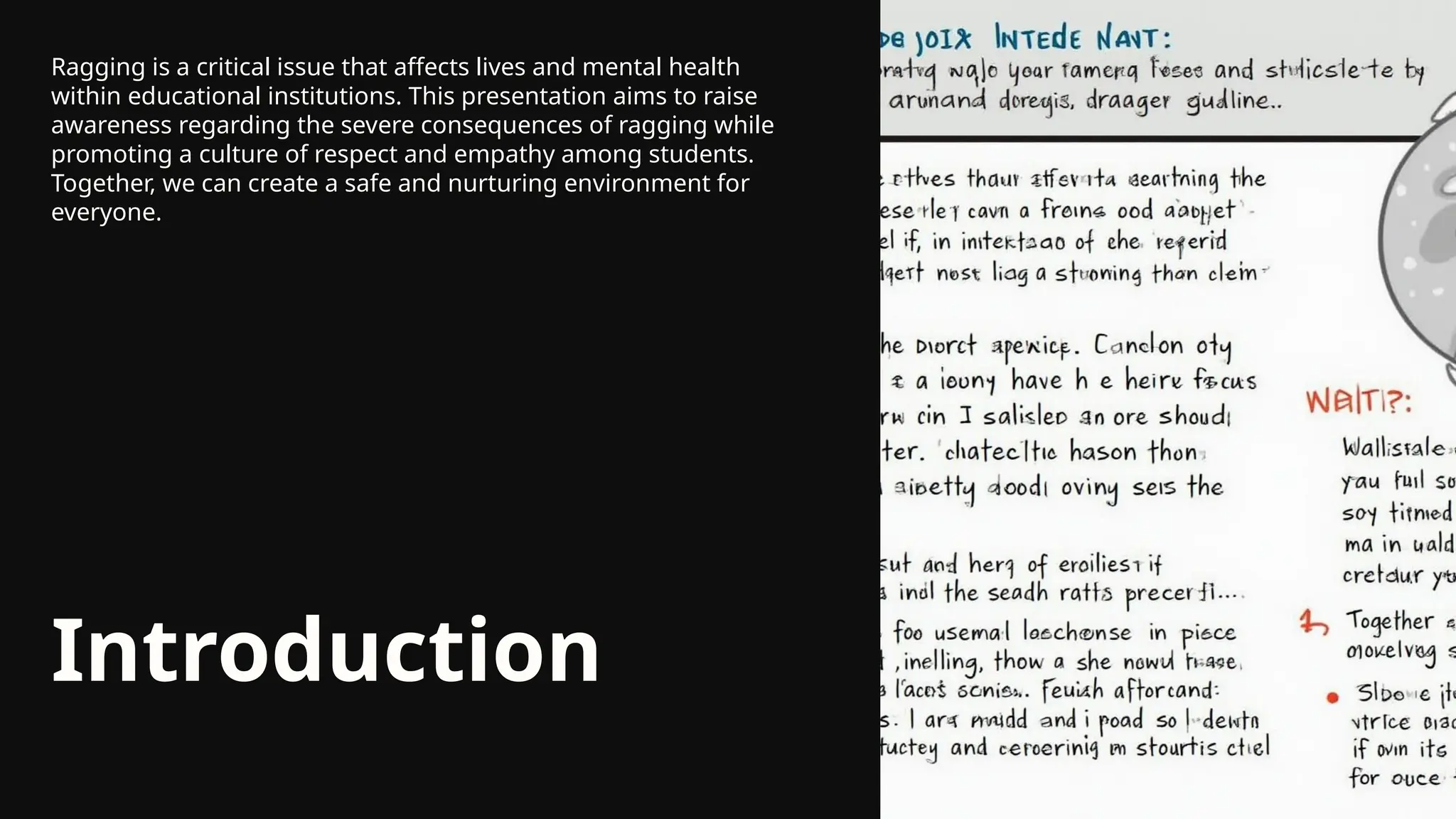 Say No to Ragging, Say Yes to Respect (1).pptx
