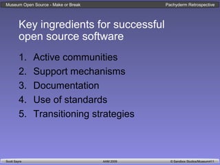 Museum Open Source: Make or Break | PPT