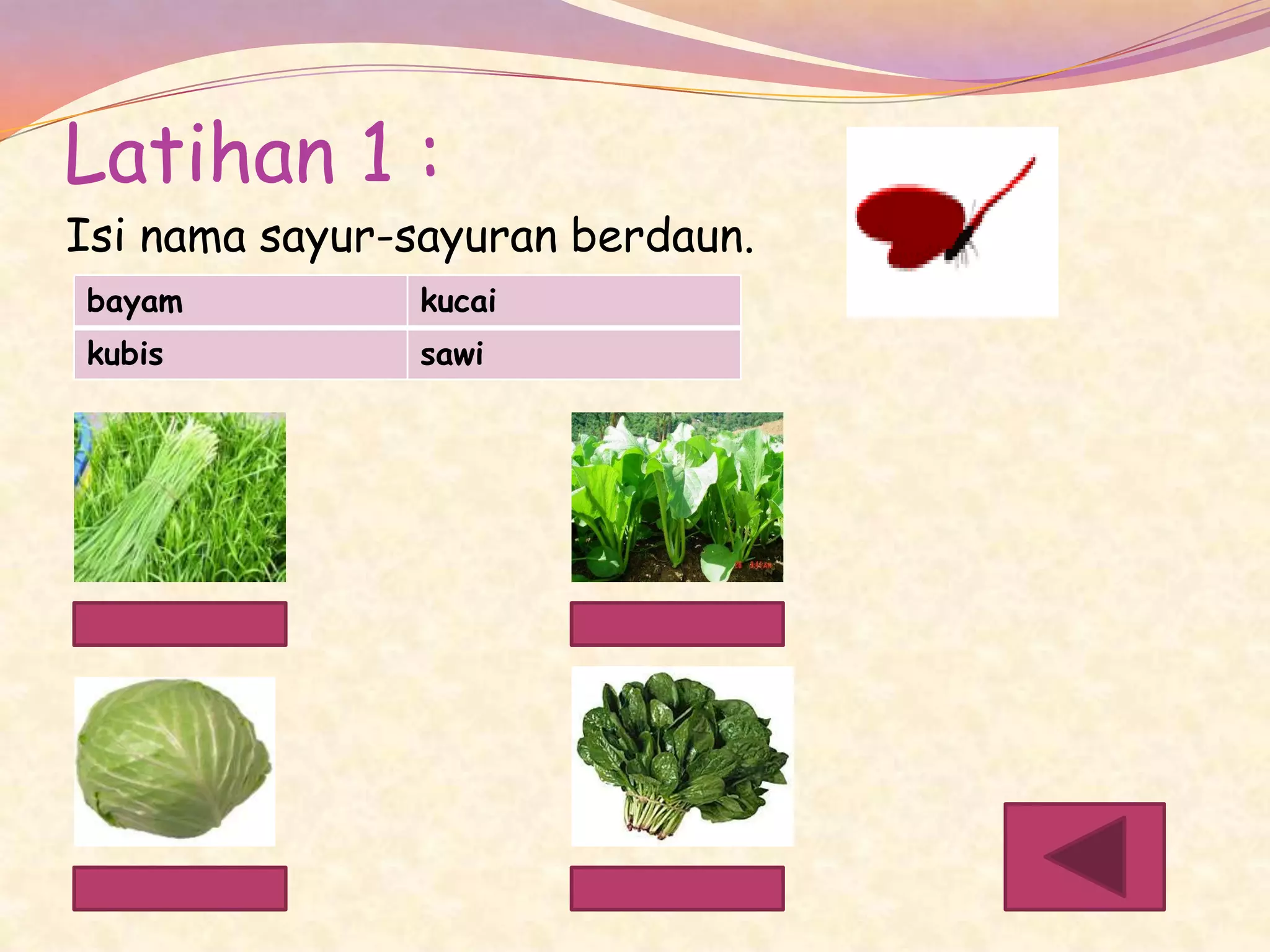 Sayur sayuran | PPTX