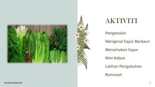 SAYURAN BERDAUN DALAM POKOK KEMAHIRAN HIDUP KEBUN PPKI.pptx