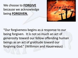 Say What part 2 (Forgiveness) | PPT