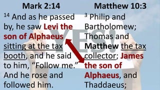 Say YES: Matthew | PPTX