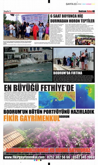 Bodrum haber 48 Sayı 12 | PDF