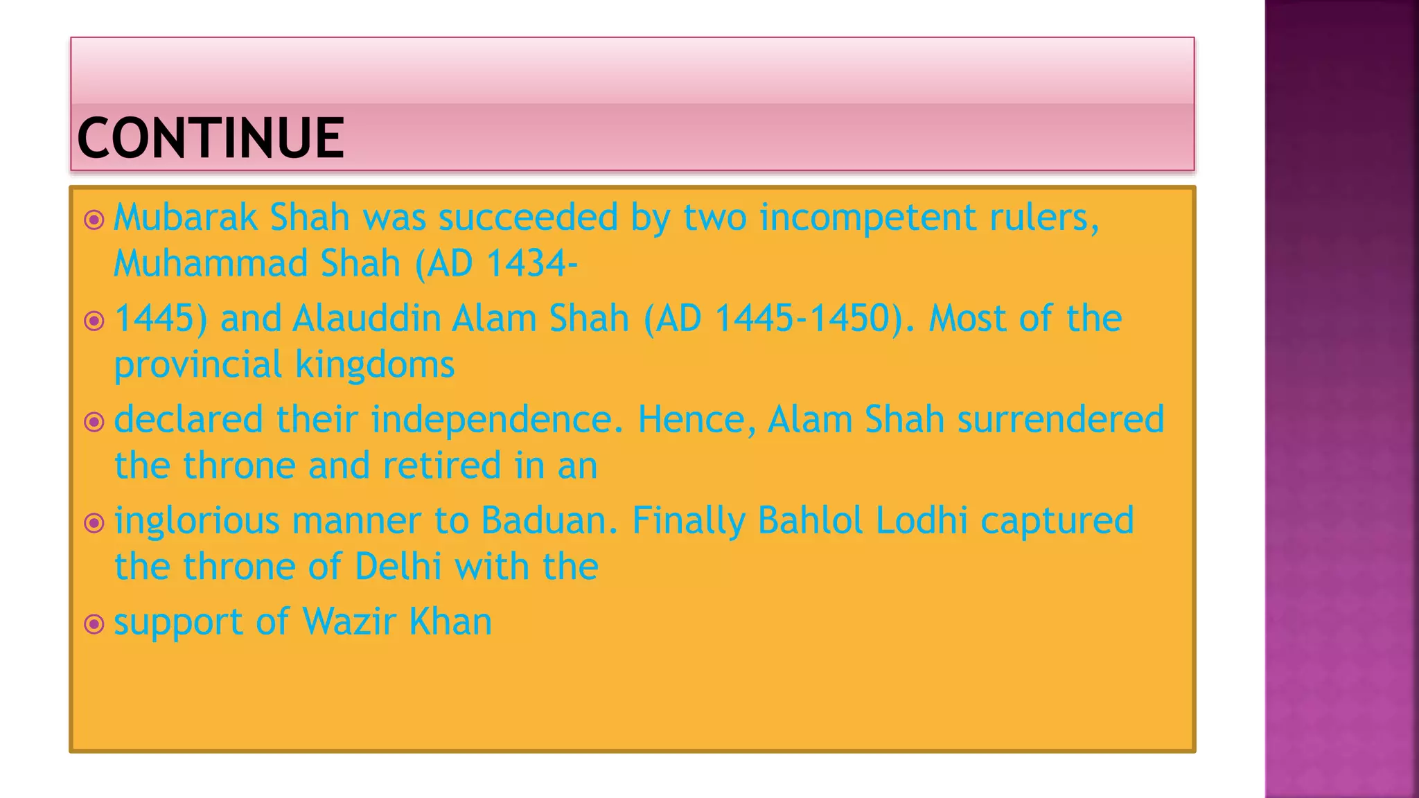 SAYYID DYNASTY by Irshad Ali.pptx