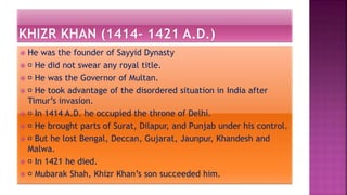 SAYYID DYNASTY by Irshad Ali.pptx