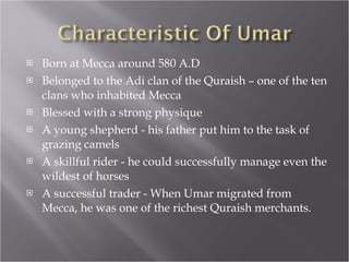Sayyidina 'Umar ibn Khattab | PPT