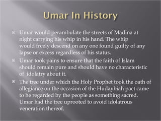 Sayyidina 'Umar ibn Khattab | PPT