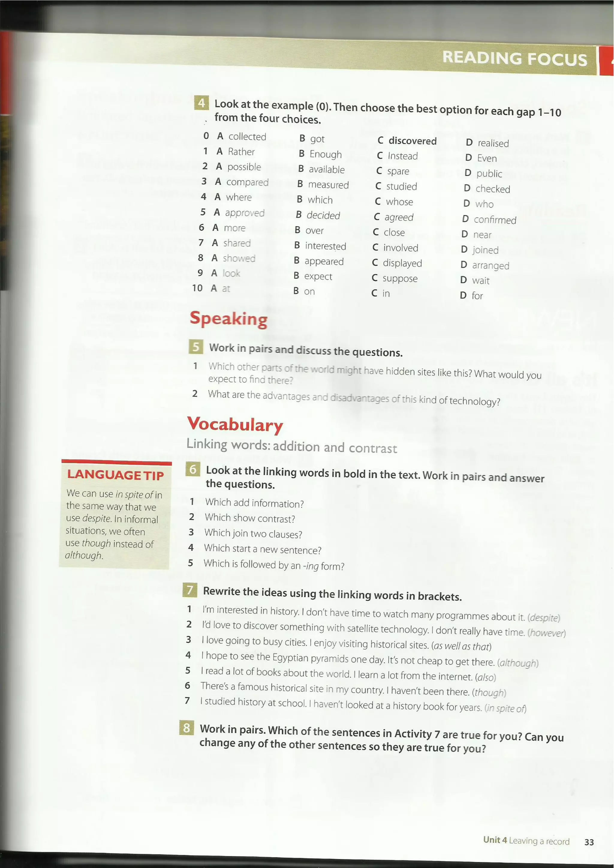 Gold Preliminary coursebook | PDF