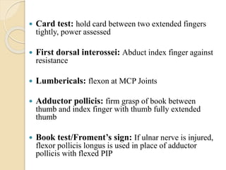 Peripheral Nerves of Upper Limb [Radial, Median & Ulnar nerve] | PPTX