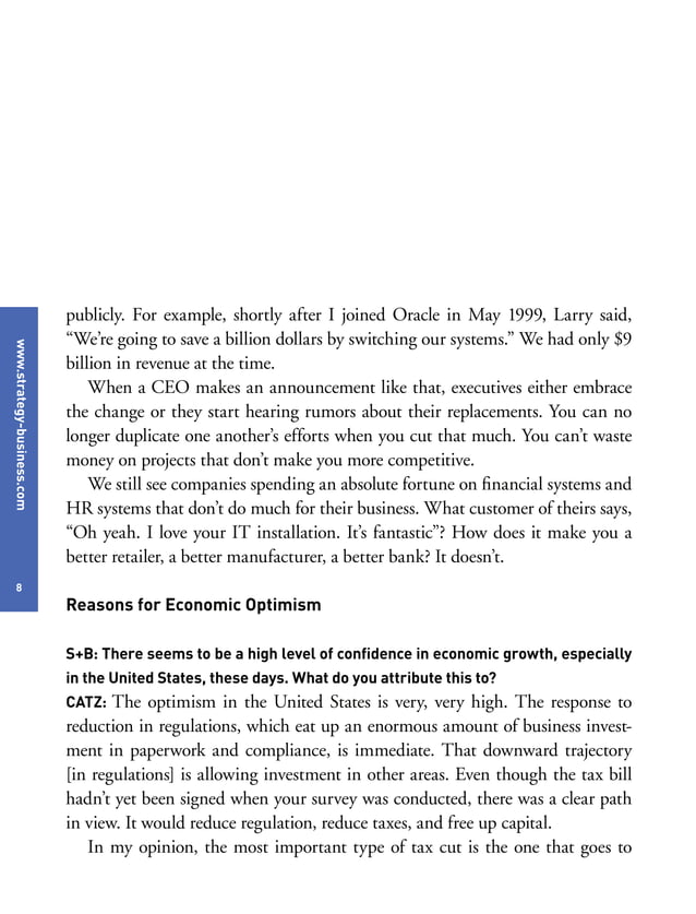 At Oracle, Great Technology Is Not Enough | PDF