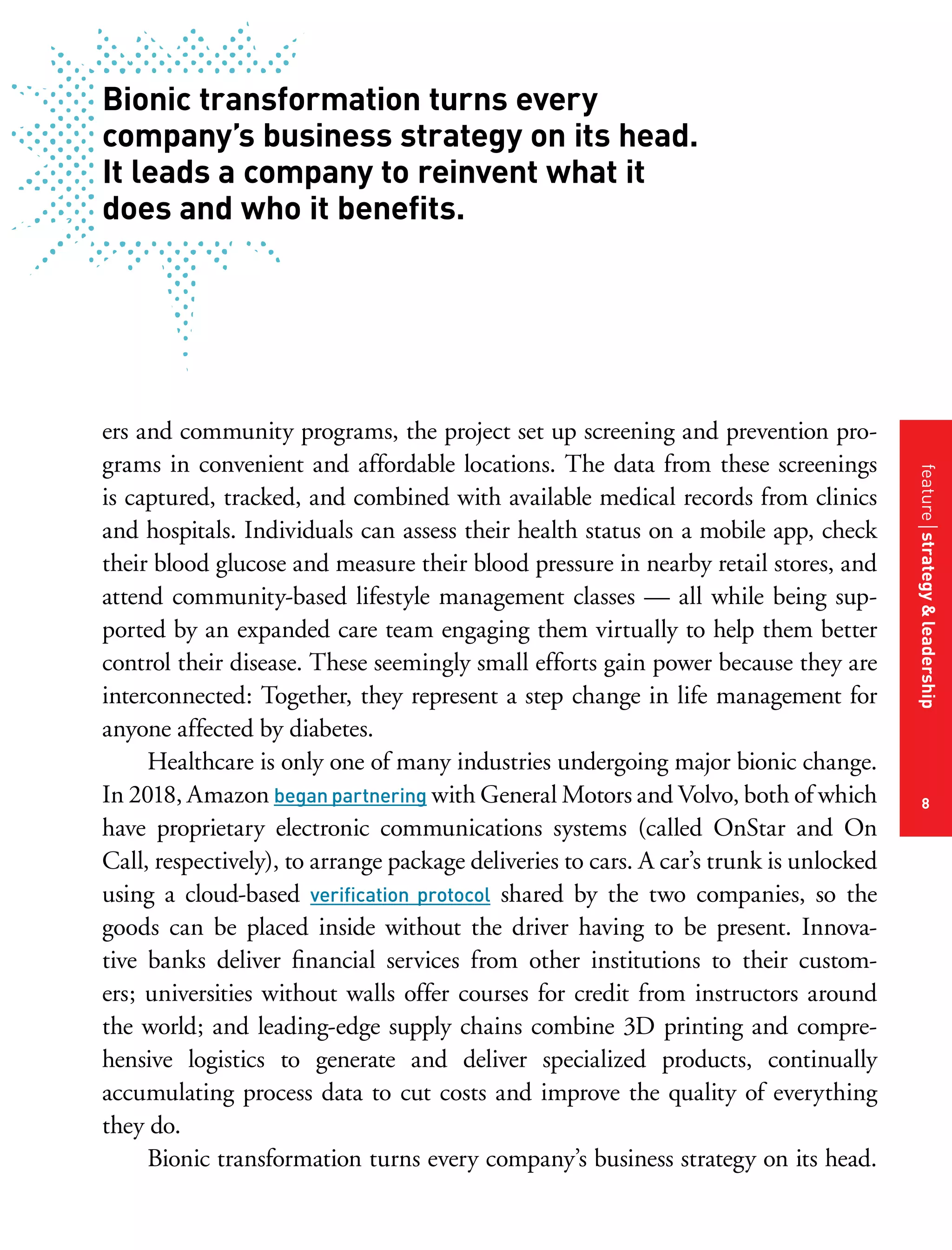 Leading a Bionic Transformation | PDF