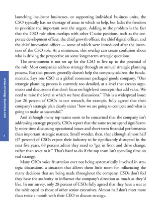 Memo to the CEO: Is Your Chief Strategy Officer Set Up for Success? | PDF