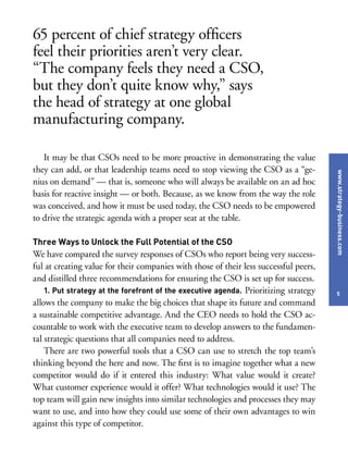 Memo to the CEO: Is Your Chief Strategy Officer Set Up for Success? | PDF