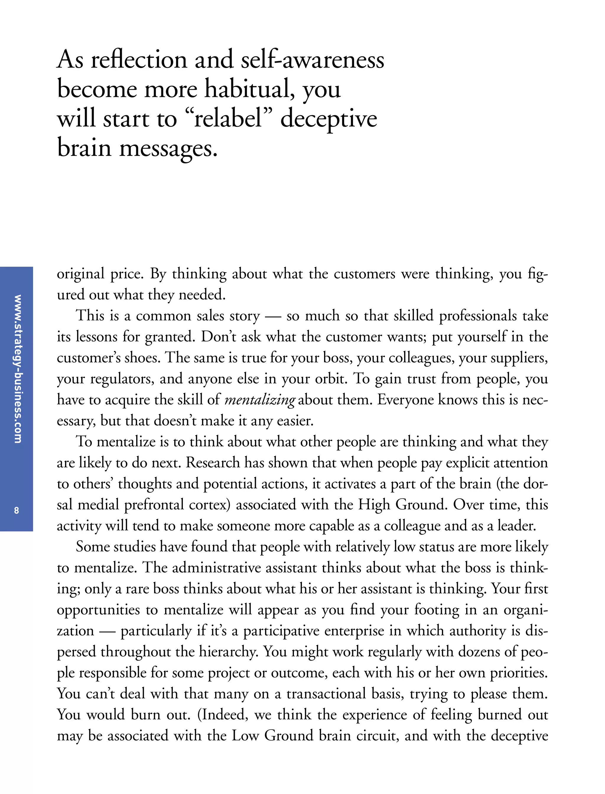 The seven stages of strategic leadership | PDF