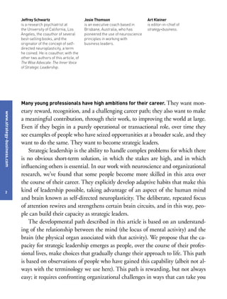 The seven stages of strategic leadership | PDF