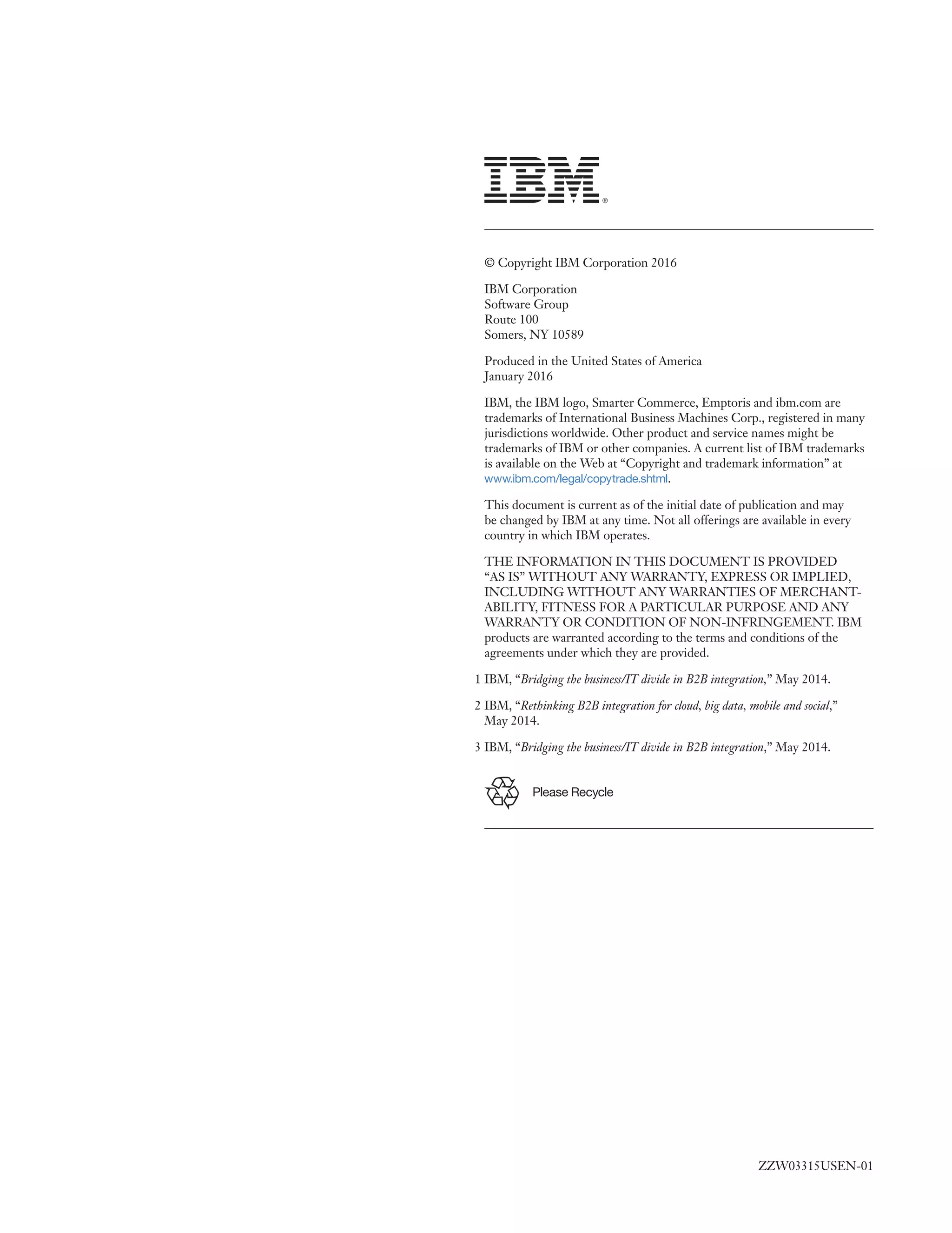 IBM Partner Engagement Manager | PDF