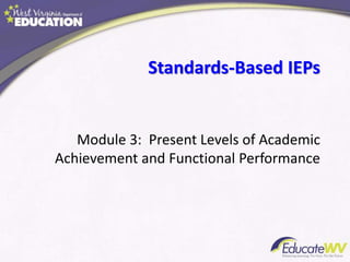 Sb iep module-3 | PPT