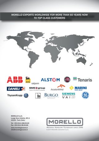MORELLO - Transfer cars for Industry | PDF